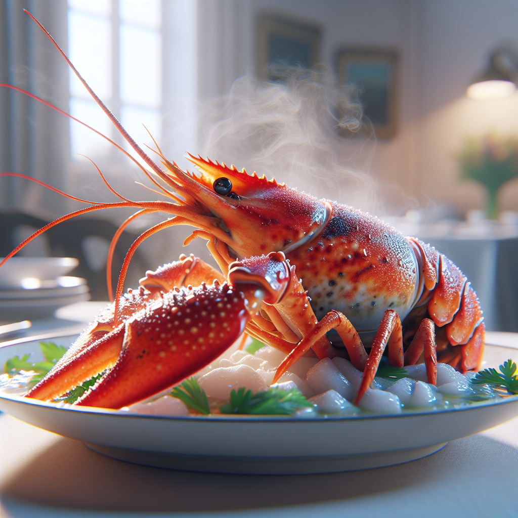 Langoustine, bouillie/cuite à l'eau : Informations et Valeurs ...